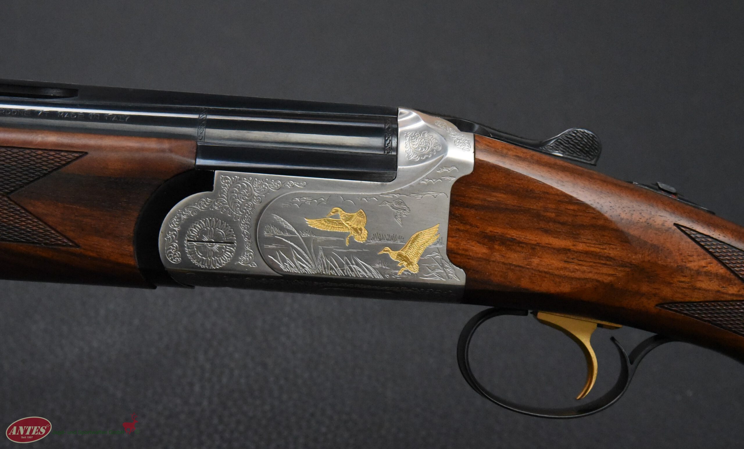 Antonio Zoli Bockdoppelflinte Mod. Falcon, Kal. 12/76 - eGun