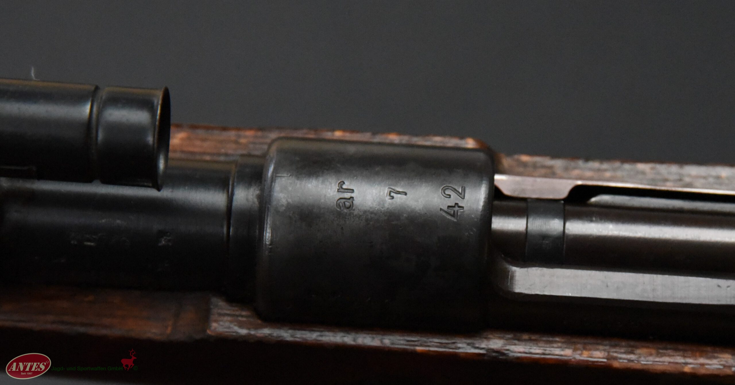 Karabiner Mauser ar 7/42 Mod. 98K Scharfschütze mit Scharfschützen Zielfernrohr Mod. ZF 41/1 kov ...