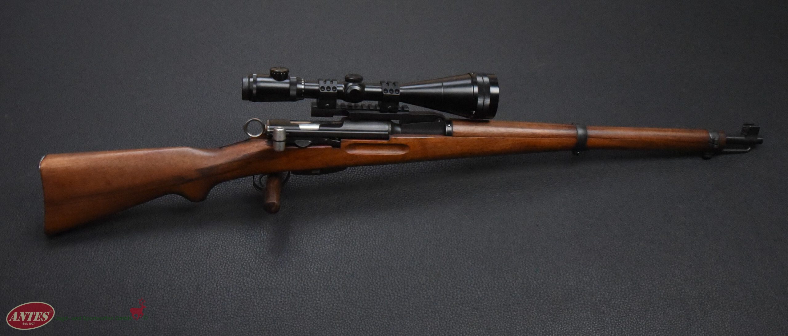 Schweizer Karabiner Schmidt Rubin Mod. K31, Kal. 7,5x55 mit Microdot Zielfernrohr - eGun