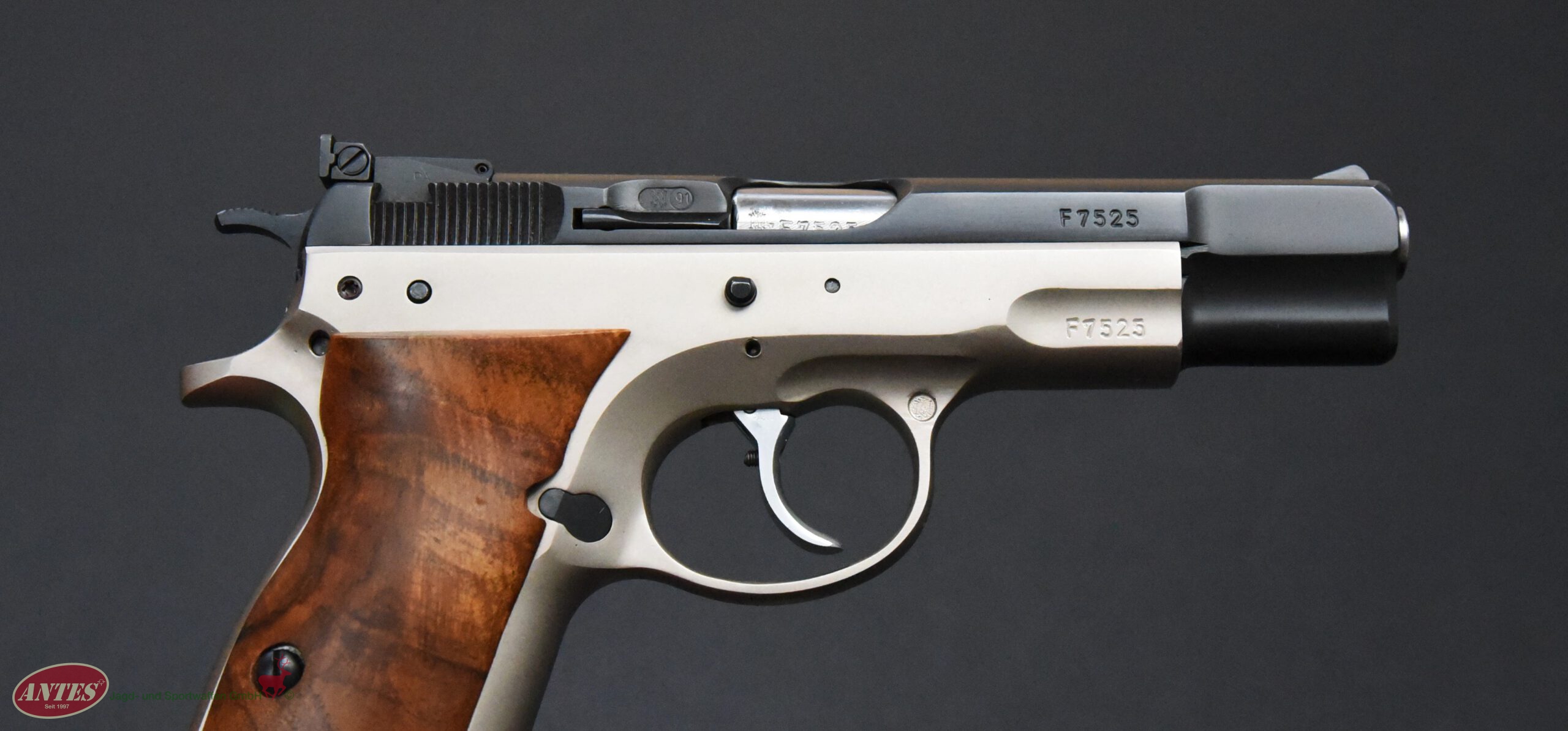 Brünner CZ Pistole Mod. 75, Kal. 9 mm Luger, Dualton-Ausführung - eGun