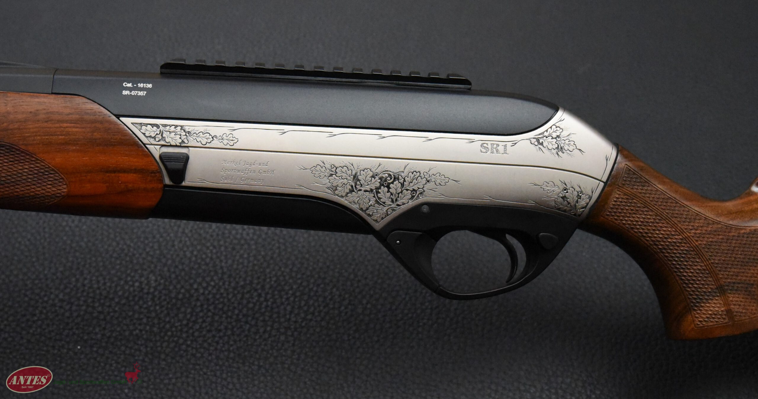 Merkel Selbstladebüchse Mod. SR 1 Luxus, Kal. .30-06 Spring - eGun