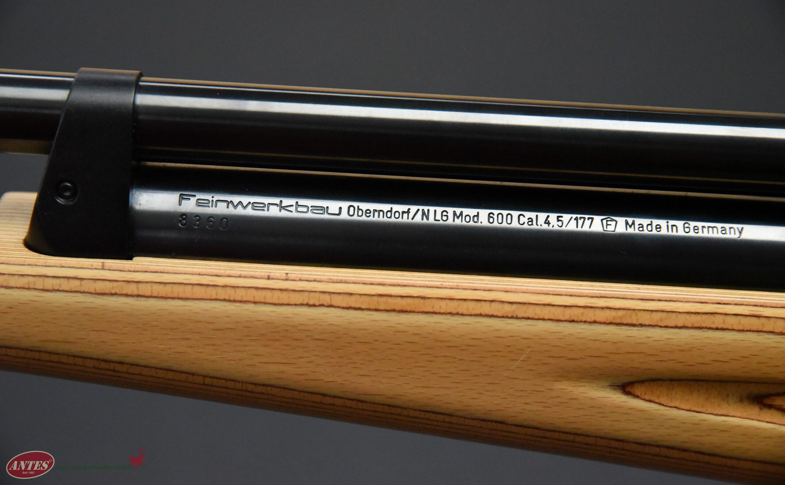 Feinwerkbau Matchluftgewehr Mod. 600, Kal. 4,5 mm /.177, EWB frei - eGun