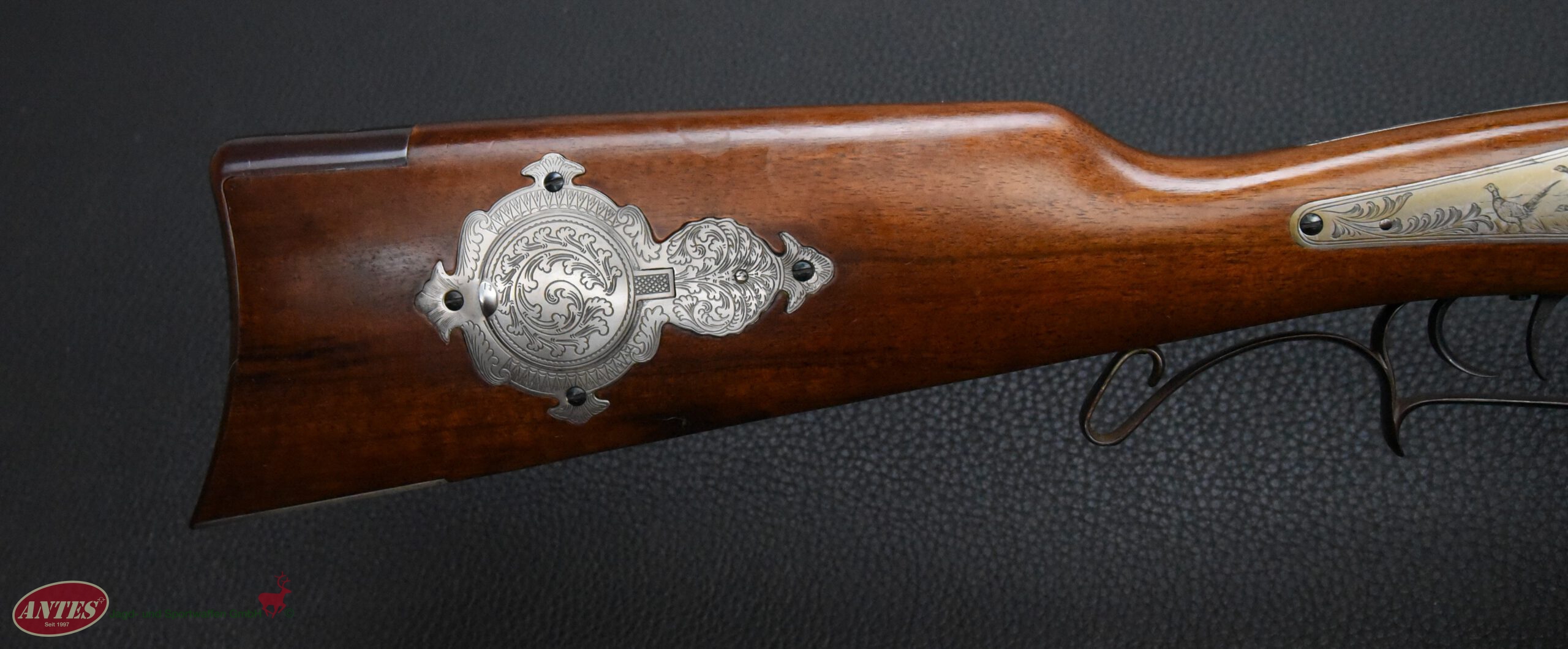 D. Pedersoli Perkussions-Vorderladerbüchse Mod. Tryon Target de Luxe ...