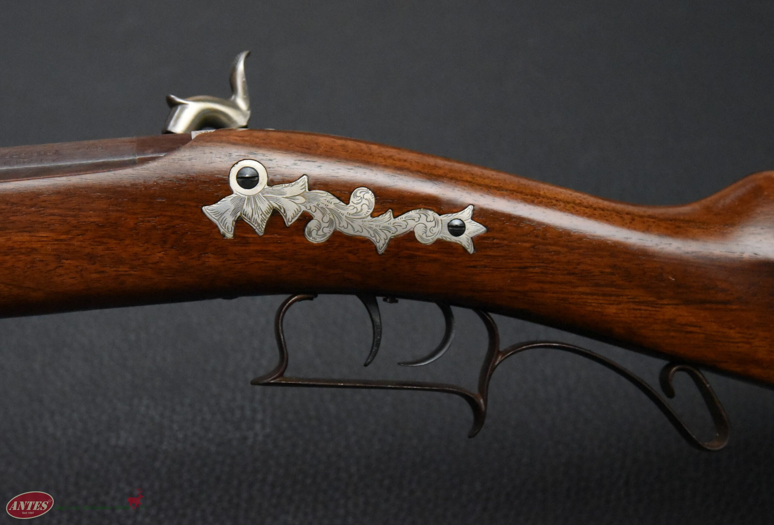 D. Pedersoli Perkussions-Vorderladerbüchse Mod. Tryon Target de Luxe ...