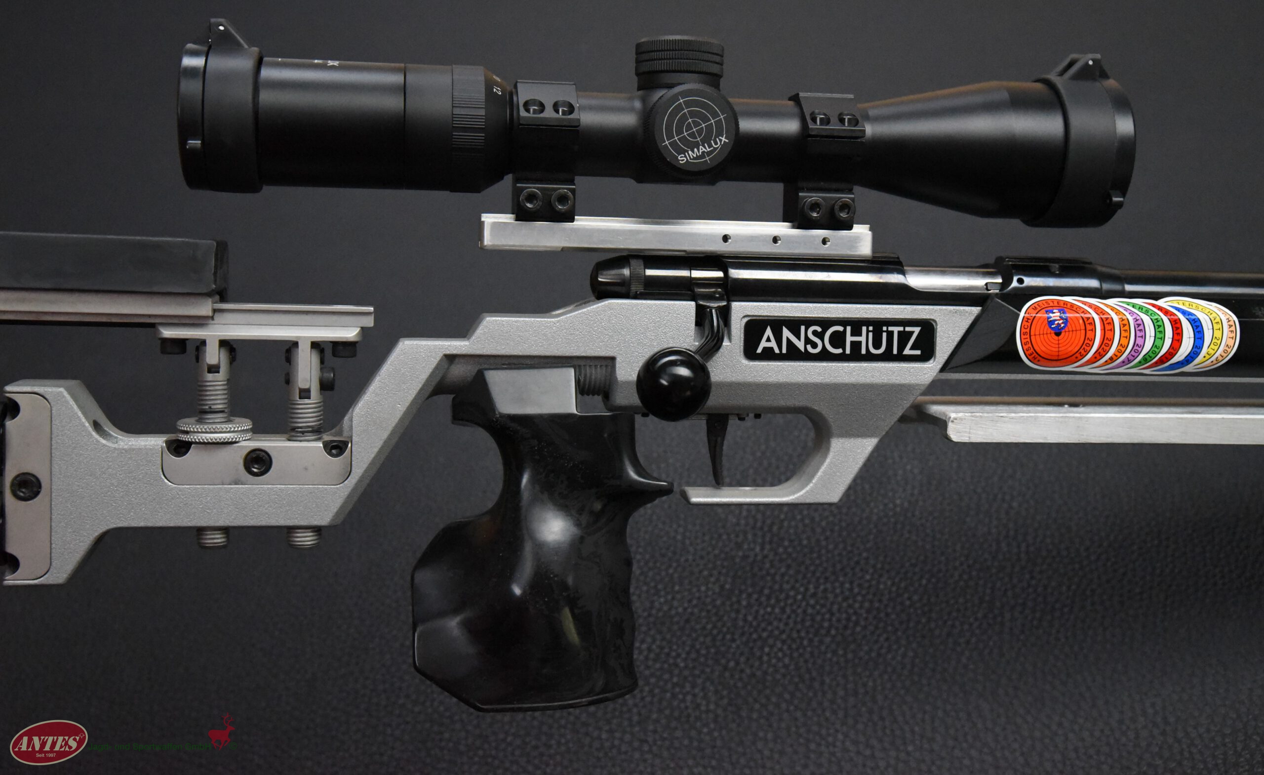 Anschütz KK Matchgewehr Mod. Match 54 Auflage, Kal. .22 LR mit Alu ...