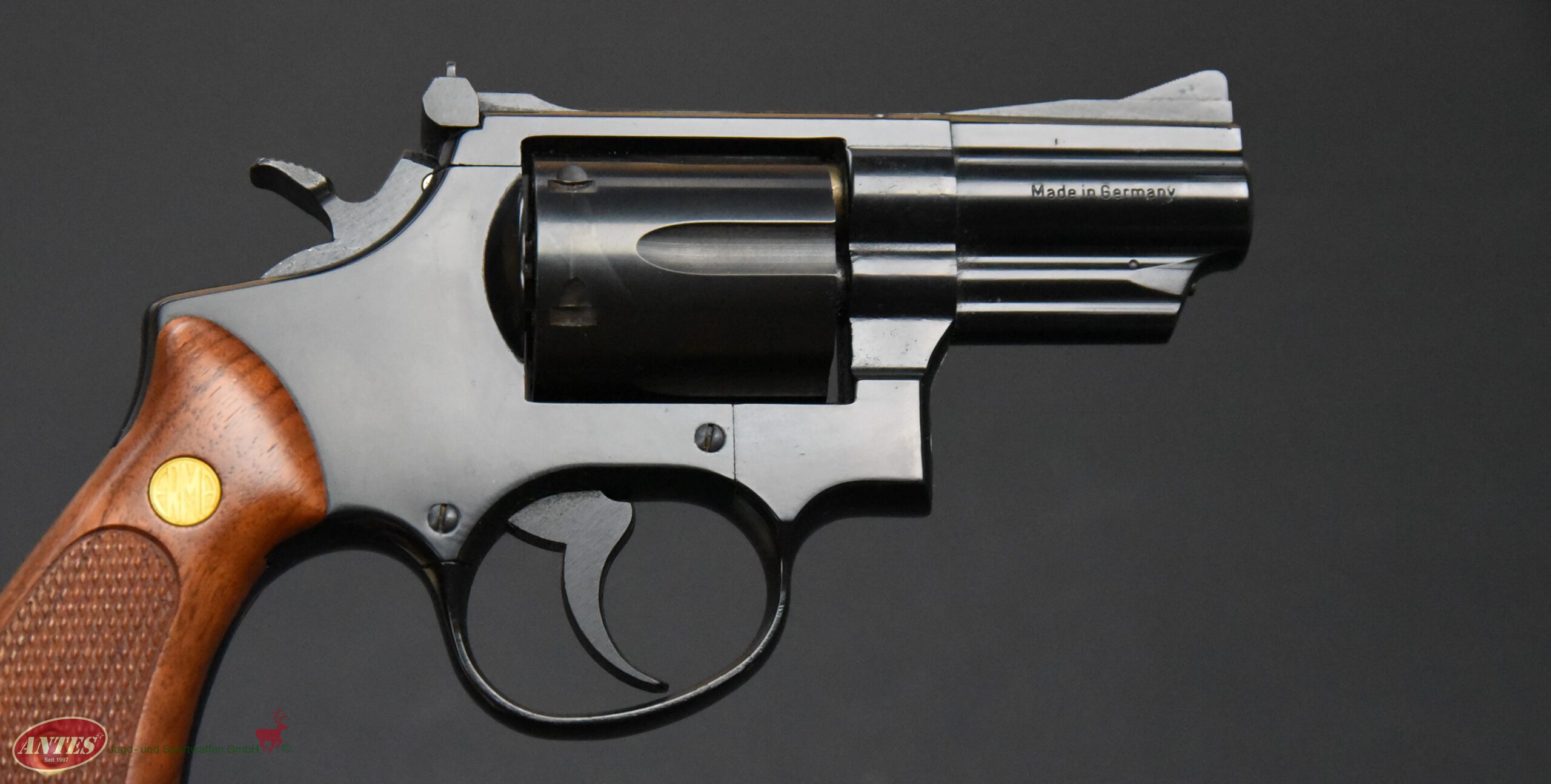 Erma Revolver Mod. EGR 77 (Stahltrommel), Kal. 9 mm Knall - eGun