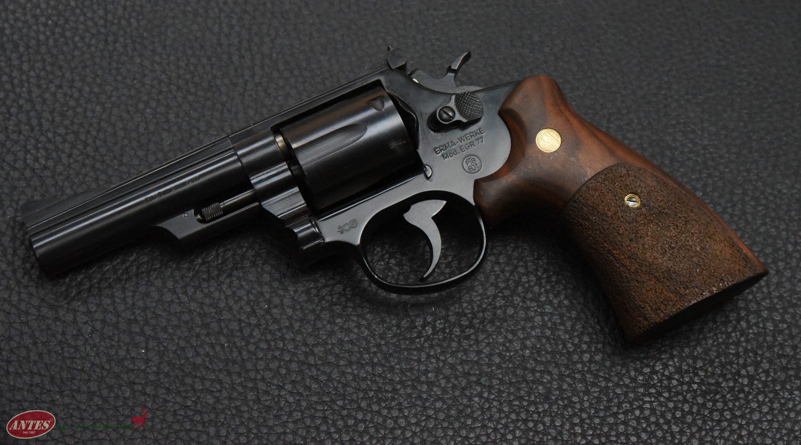 Erma Revolver Mod. EGR 77 (Stahltrommel), Kal. 9 mm Knall - eGun