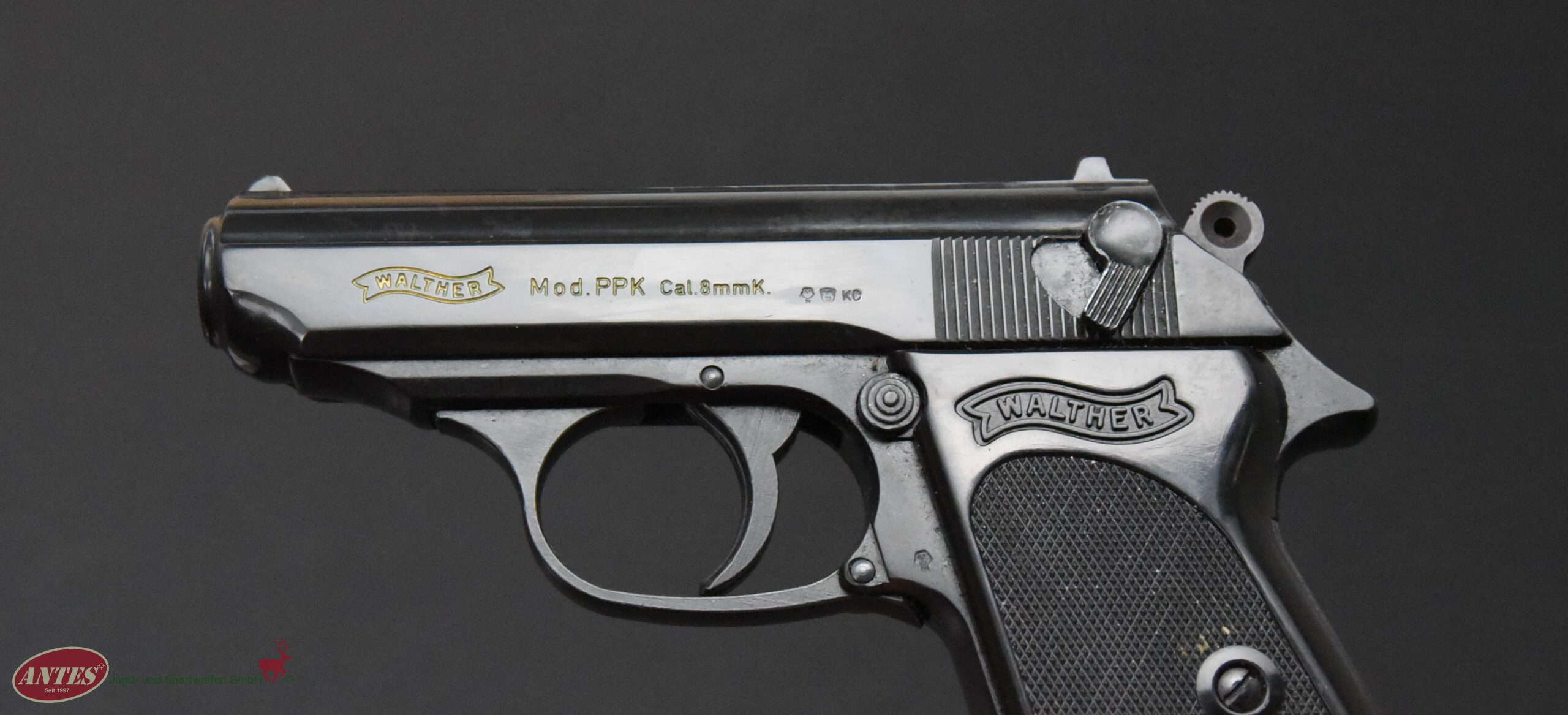 Umarex: Schreckschuss-Pistole Walther Mod. PPK (PTB 502), Kal. 8 mm ...