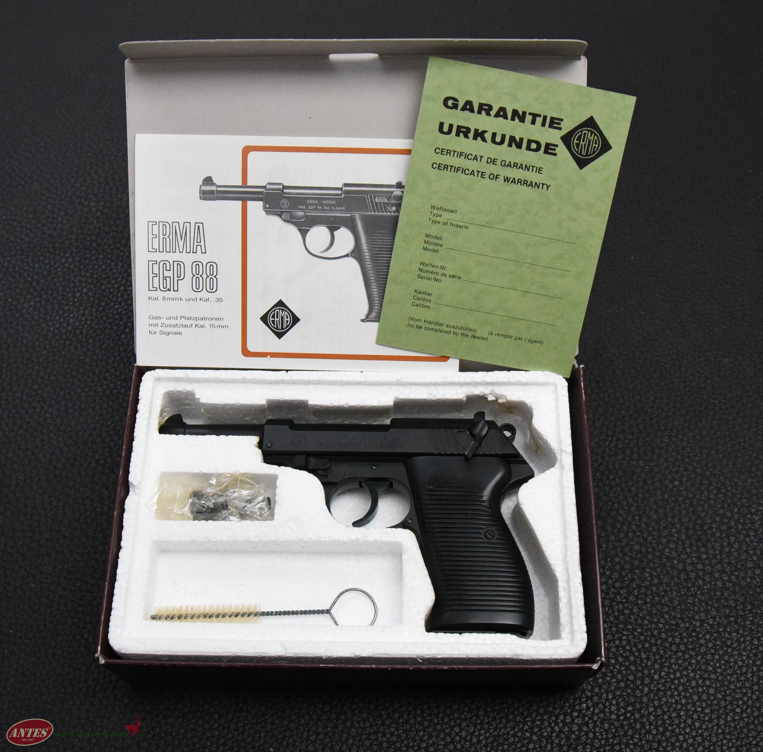 Schreckschuss-Pistole Erma Mod. EGP 88 (PTB 476), Kal. 8 mm Knall ...