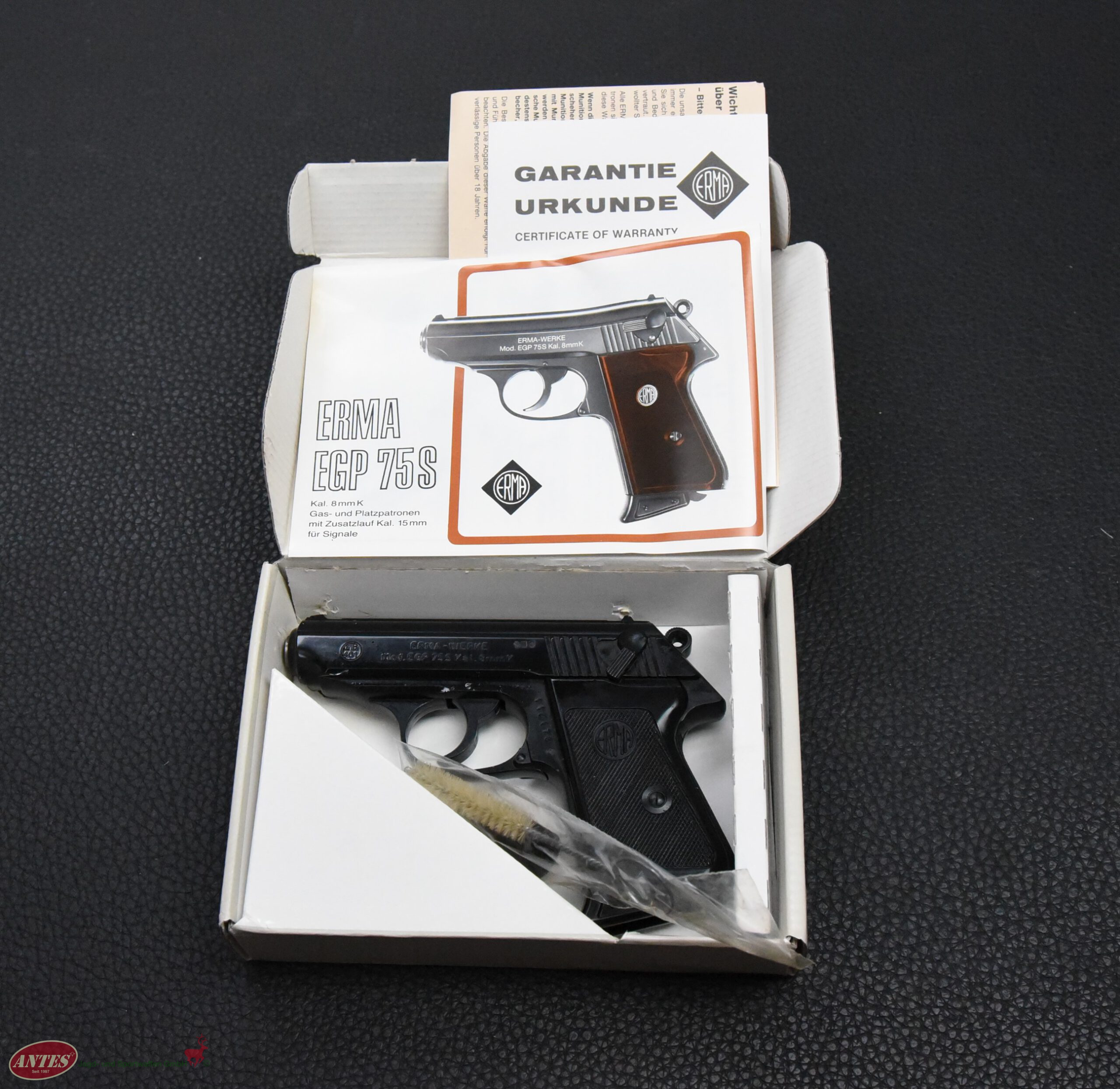 Schreckschuss-Pistole Erma Mod. EGP 75S (PTB 401), Kal. 8 mm Knall ...