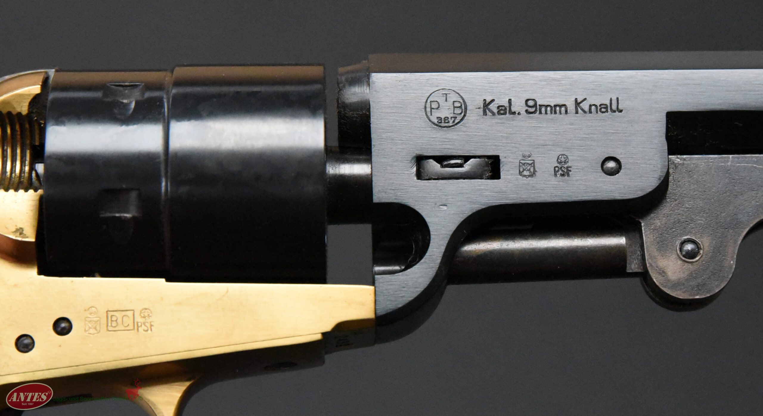 Schreckschuss-Revolver Hege Mod. Western 1851 Navy (PTB 367), Kal. 9 mm ...