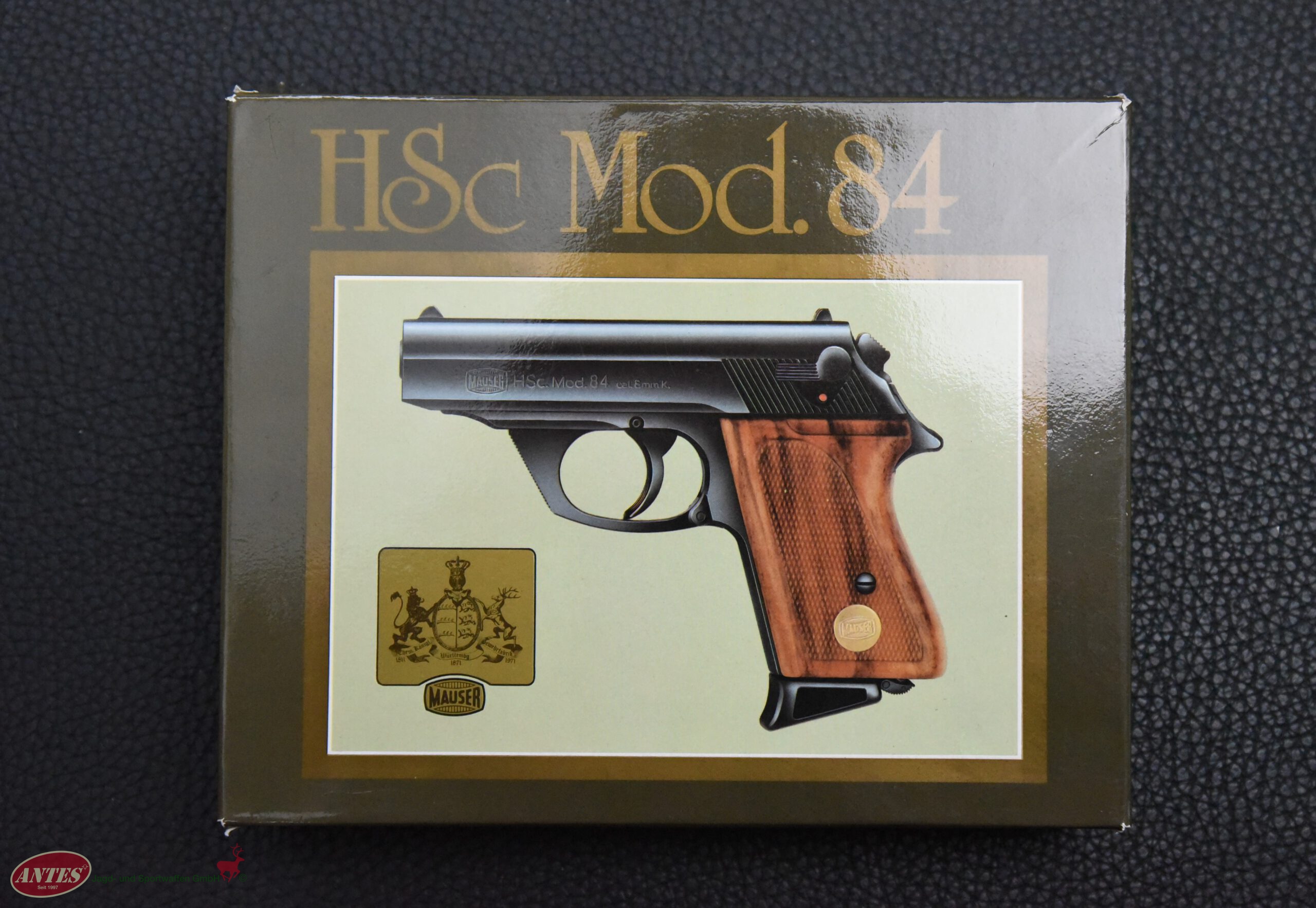 Schreckschuss-Pistole Mauser HSc Mod. 84 (PTB 335/2), Kal. 8 mm Knall ...
