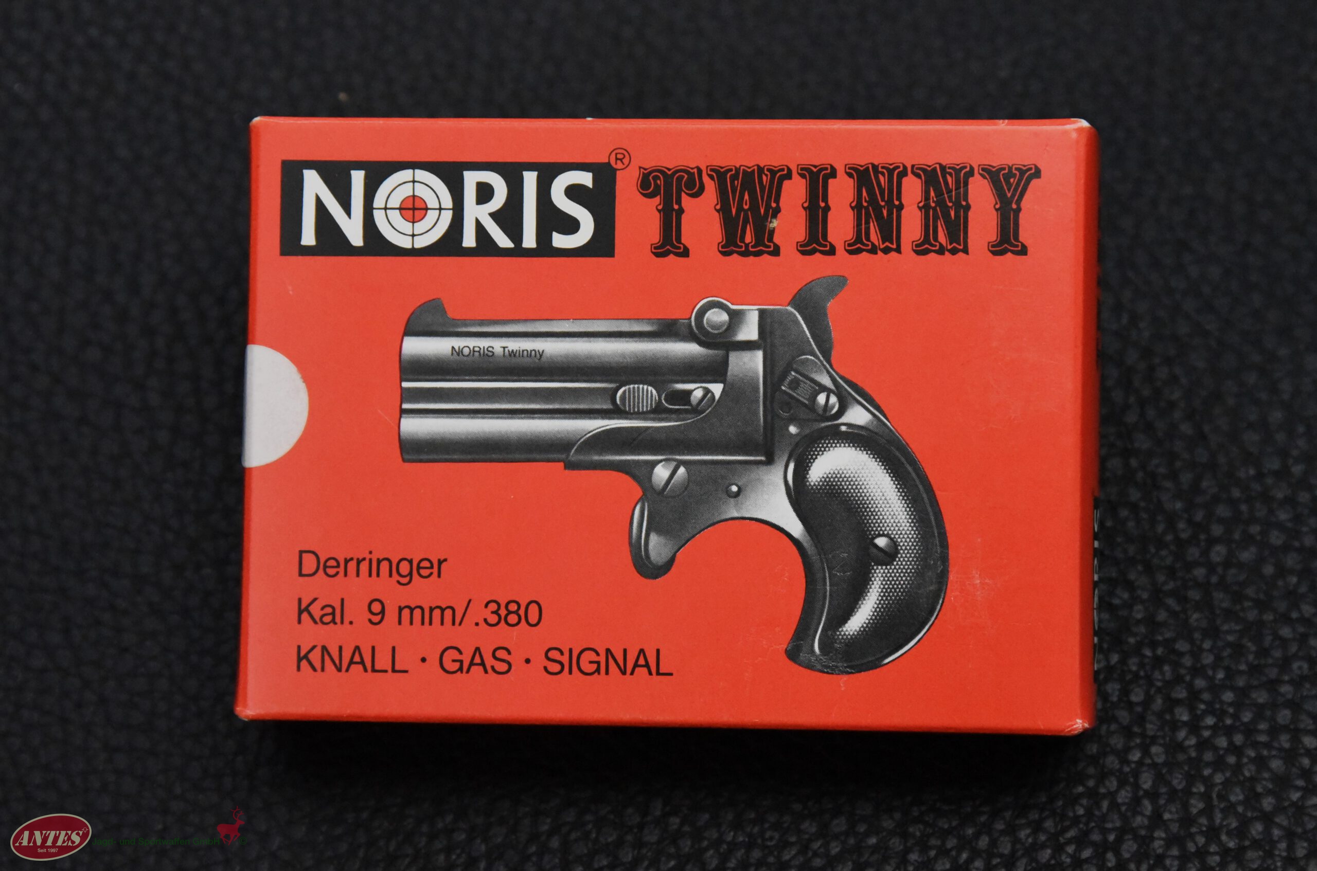 Noris Schreckschuss-Derringer Mod. Twinny matt vernickelt (PTB 550 ...